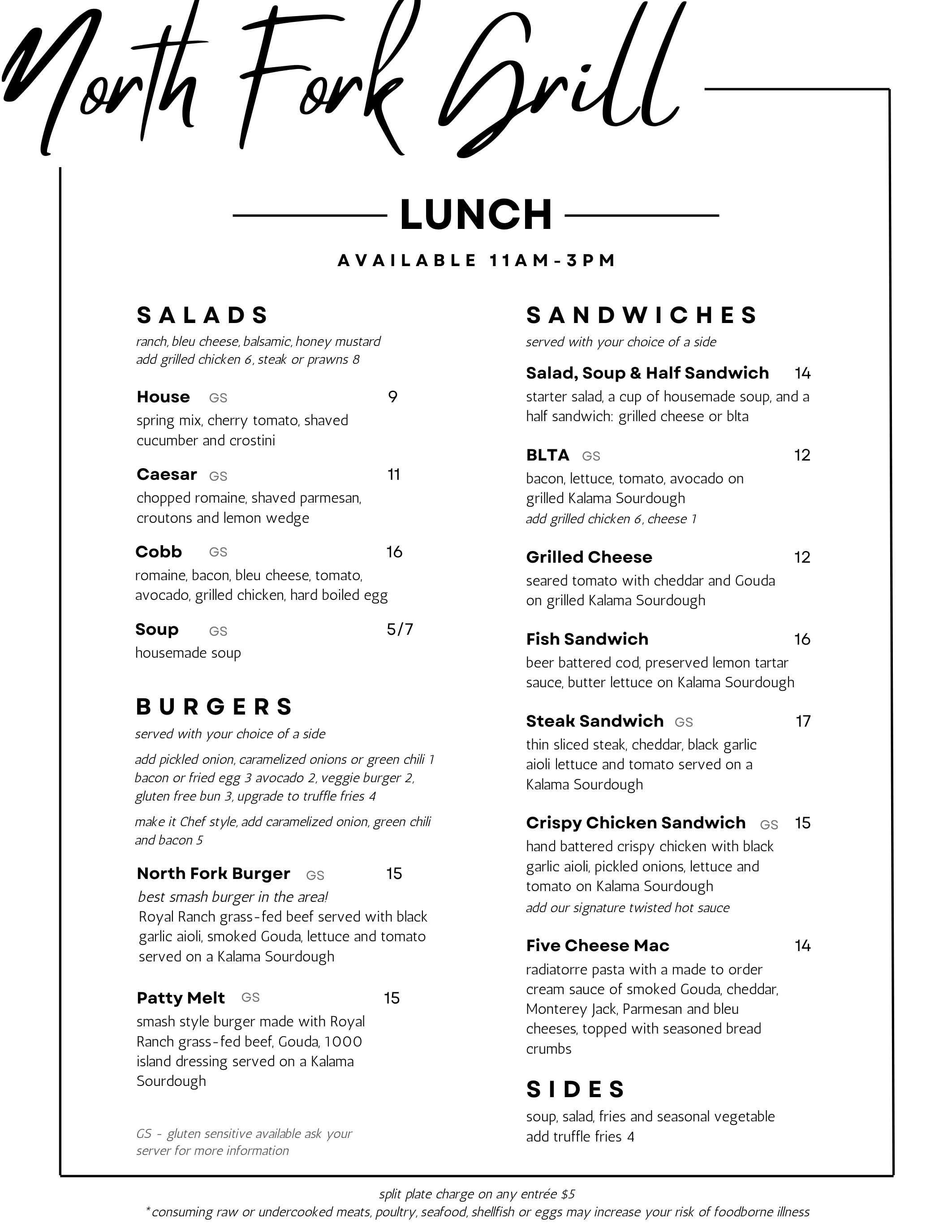 North Fork Grill - Lewis River Golf Course