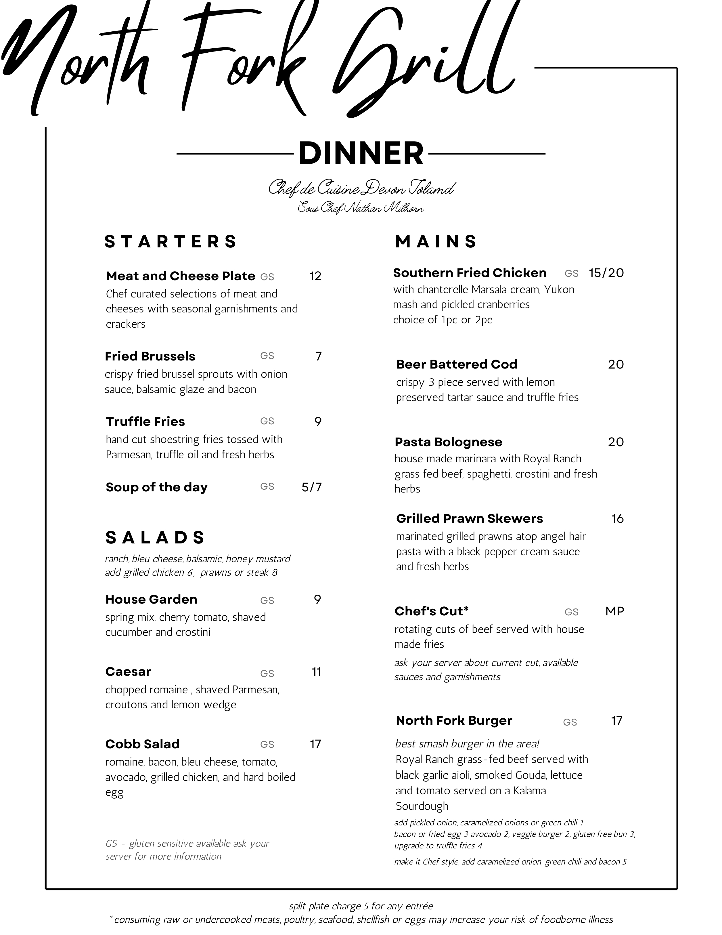 North Fork Grill - Lewis River Golf Course